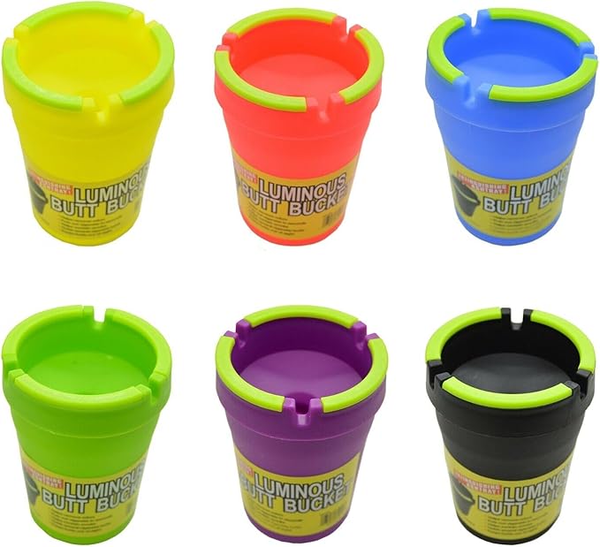 ACE Luminous Self Extinguishing Portable Ashtray – The Hemp Shop