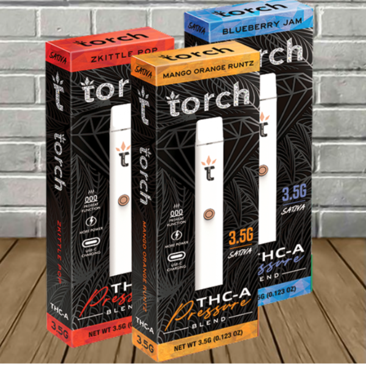 Torch THCa Pressure Blend Disposable 3.5g – The Hemp Shop